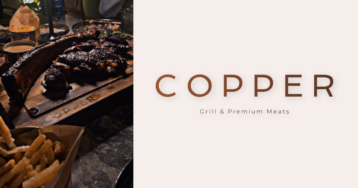 Copper Digital Menu | Redro | Restaurant in Riyadh